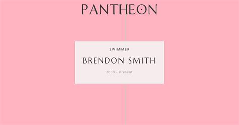 Brendon Smith Biography Pantheon