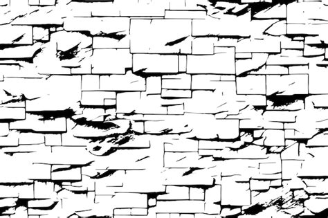 Premium Vector Monochrome Texture