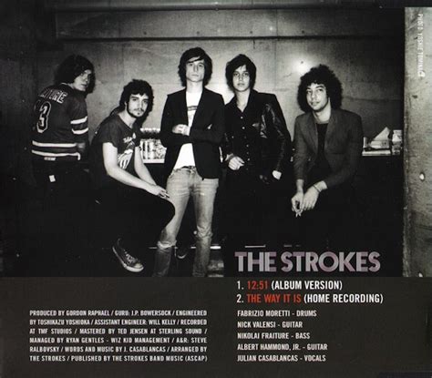 The Strokes 12 51 Cd Single Dis Ebay
