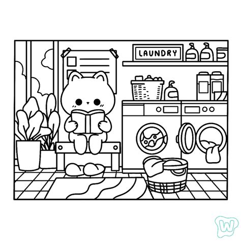 30 Kawaii Cozy Para Colorear Descarga E Imprime Gratis