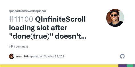 qinfinitescroll loading slot after done true doesn t disappear it s just invisible · issue