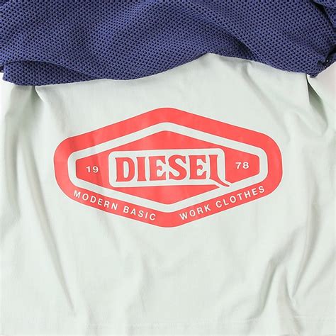 【楽天市場】 Diesel ディーゼル メンズ メッシュニットレイヤード クルーネック 半袖tシャツ カットソー【k Rapids】【サイズl