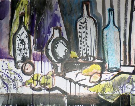 темный натюрморт графика Натюрморт Графика Темный