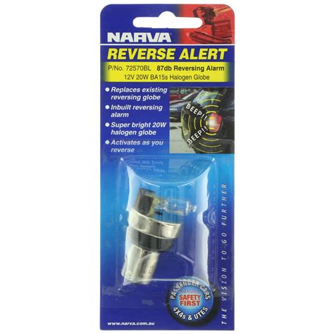 Narva Back Up Alarm 12v 87db Fixed 72570bl Narva Repco Australia