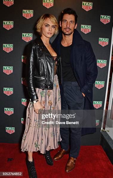 Cara Delevingne And David Gandy Attend The Tag Heuer Auction News