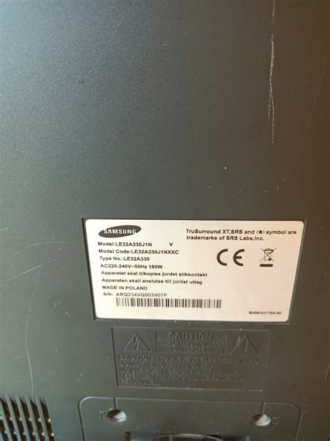 TELEWIZOR SAMSUNG 32' LE32A330 | Telewizory | Loombard.pl