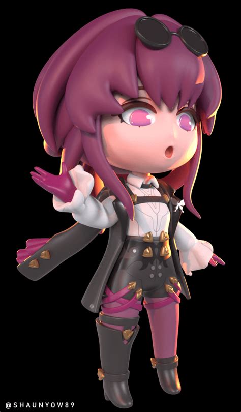 Made A 3d Chibi Kafka Shaunyow89 R Kafkamains