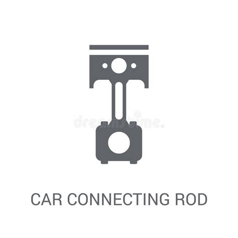 Car Connecting Rod Icon Trendy Car Connecting Rod Logo Concept Stock Vector Illustration Of
