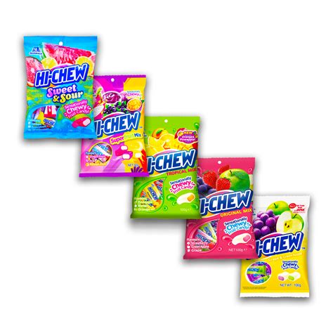 Hi Chew Bags Assorted Flavours United Sweets