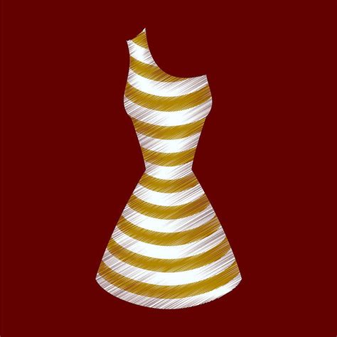 플랫 음영 스타일 아이콘 여름 드레스 벡터 Ai Eps Uidownload