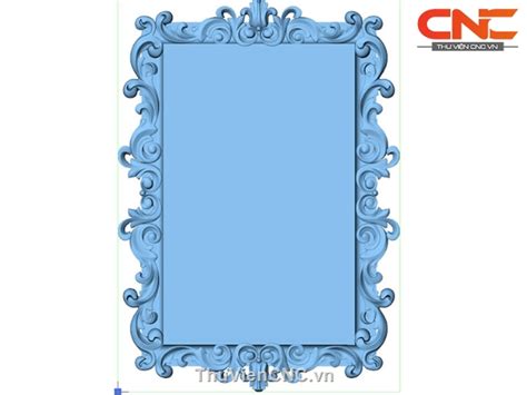 Mẫu CNC khung gương file stl Mẫu CNC khung gương file stl