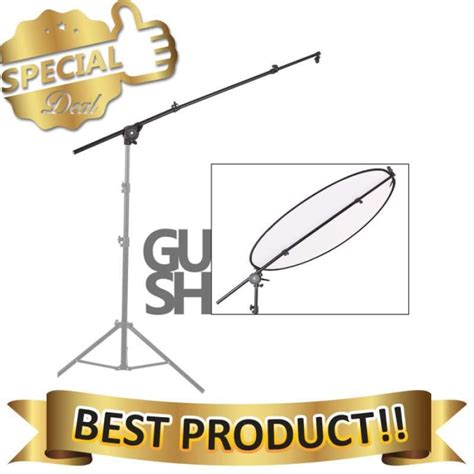 Promo Swivel Extension Boom Arm Reflector And Diffuser Clamp Diskon 13 Di Seller Upper Game