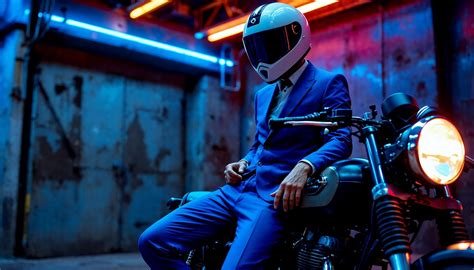ai产生的 摩托车 男人 pixabay上的免费图片