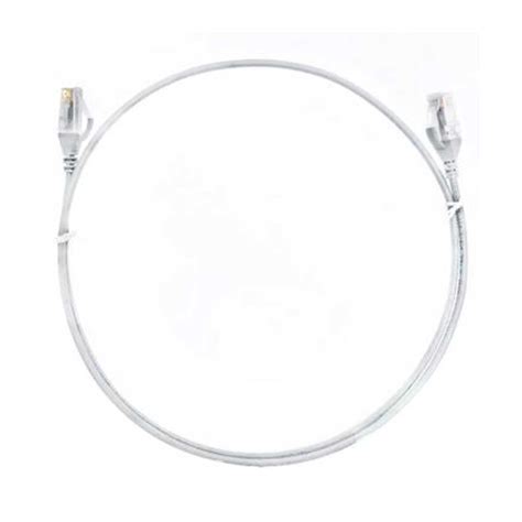 AMDEX Cat UTP M Patch Cord White Leeway Automation