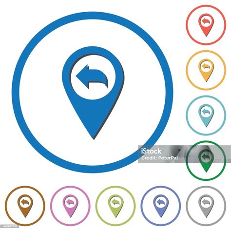 이전 Gps 지도 위치 아이콘 그림자와 윤곽선 그림자에 대한 스톡 벡터 아트 및 기타 이미지 그림자 내비게이션 단순함 Istock
