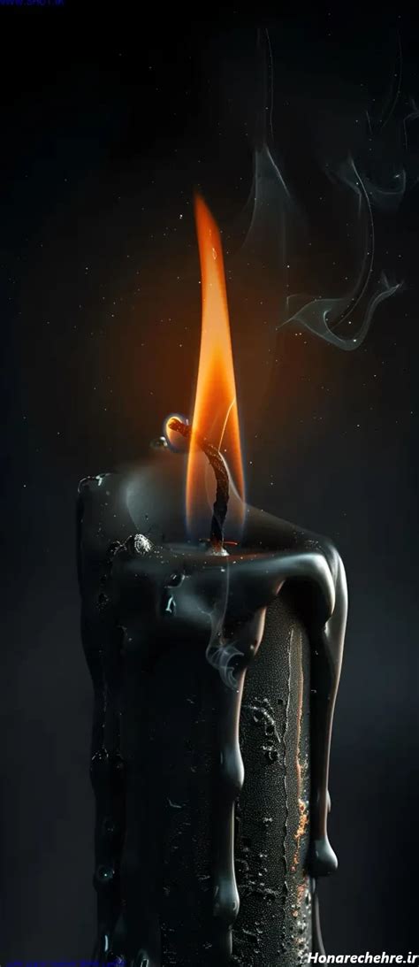 23 عکس شمع و گل مشکی لحظات عاشقانه را ثبت کنید