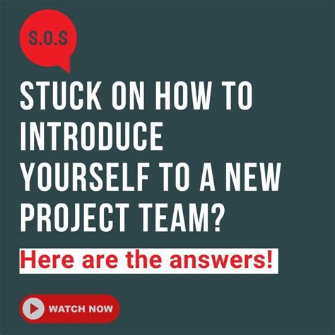 How To Introduce Yourself As A Project Manager Cornerstone Dynamics