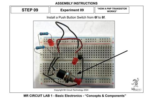 MC1 09 Mr Circuit Lab 1 Experiment 9 How A PNP Transistor Works MrCircuitTech