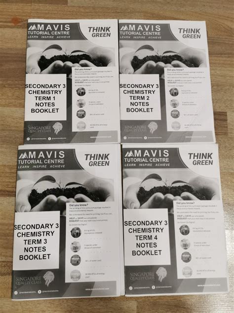 Sec 3 Na Science Chemistry Mavis Tuition Notes Booklet Hobbies And Toys