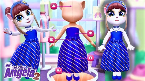 New Amazing Dress 😍 My Talking Angela 2 Gameplay Tutorial Cosplay