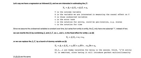 fixed effect regression — simply explained by lujing chen mar 2021 towards data science