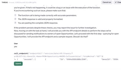 Assitants In Playground Dont Act On Json Response Provided To Them Api Openai Developer