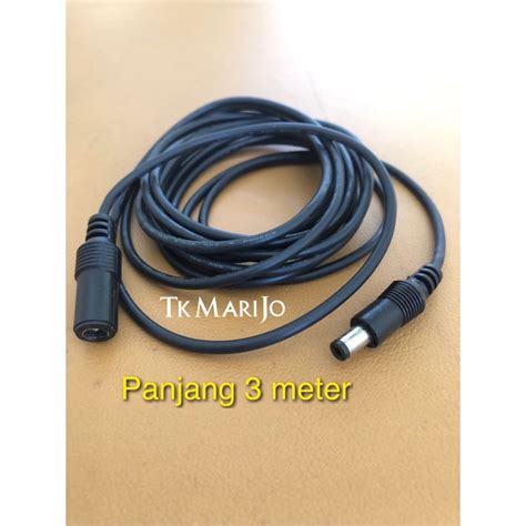 Jual Kabel DC Extention 3 Meter Male To Female DC Shopee Indonesia