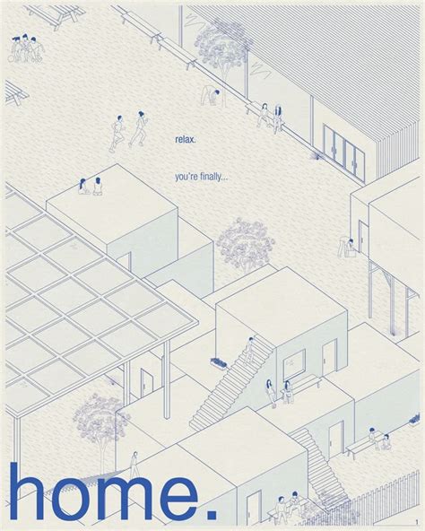 Home Visual Design Project Interior Design Portfolio Layout Architecture Presentation