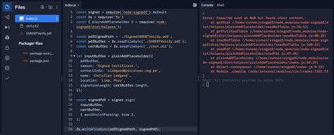 Simple Example Sign Pdf · Issue 159 · Vbuchnode Signpdf · Github