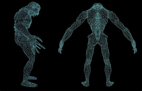 Monster Flesh 3d Model By Coffeemill