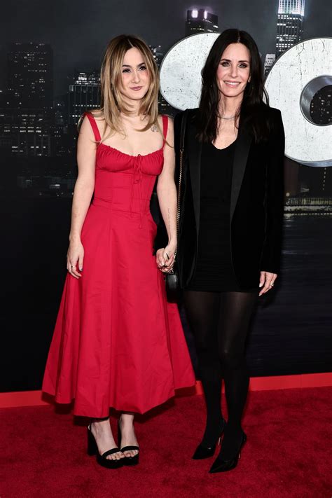 Courteney Cox And Coco Arquette At Scream Vi World Premiere In New York