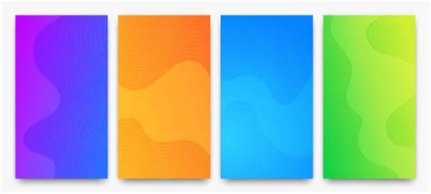 Modern Colorful Gradient Background With Wave Lines 42150913 Vector Art At Vecteezy