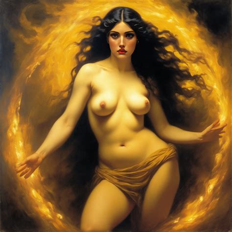 Rule 34 Ai Generated Belly Black Hair Breasts Curvaceous Curvy Fire