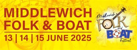 Middlewich Folk And Boat 2025 Civic Way Cw10 8bx Middlewich 13 June