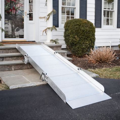 Tri Fold Portable Wheelchair Ramp Access Ramps