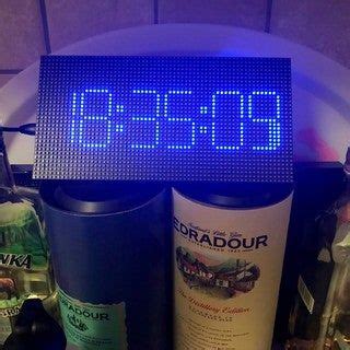 Morphing Digital Clock Clock Digital Clocks Digital Table Clock
