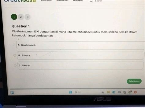 Question 1 Clustering Memiliki Pengertian Di Studyx