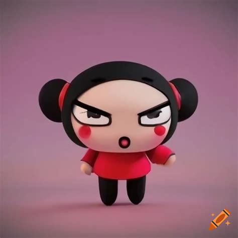 3d Animation Of Pucca Character On Craiyon