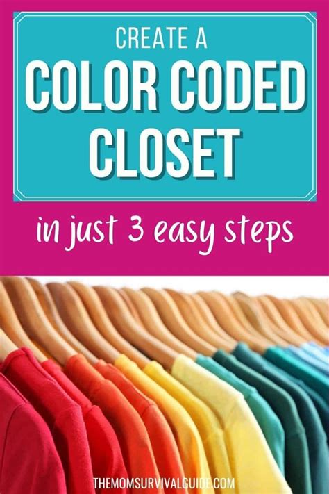 Color Code Your Closet In Easy Steps