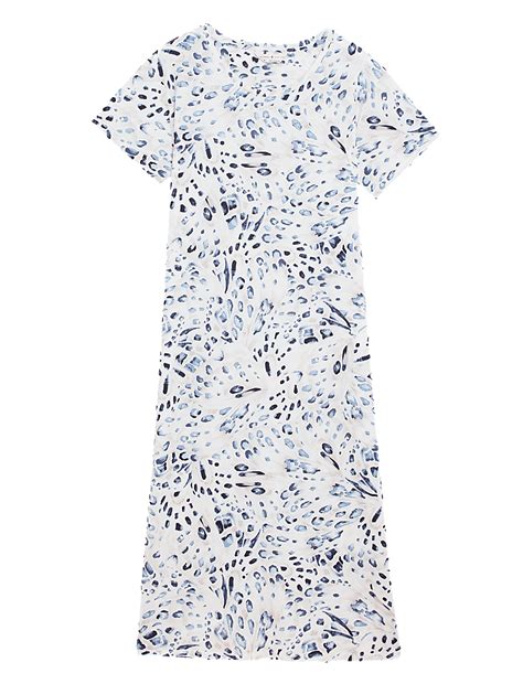 Buy Cotton Modal Long Nightdress At Marks And Spencer