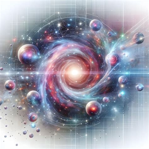 Premium Photo Hyper Realistic Digital Galaxy Clusters Concept