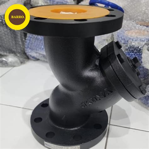 Jual Y Strainer 2 Inch Dn 50 Flange Ansi 150 Cast Steel Besi Shopee