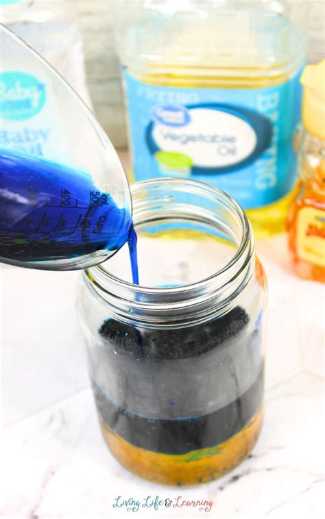 Understanding Density The Colorful Density Column Experiment