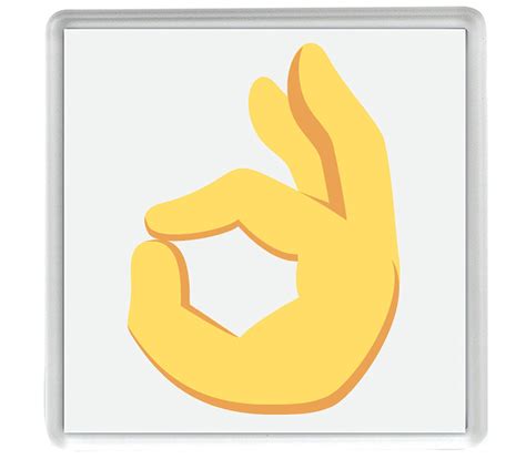 Okay Hand Sign Emoji