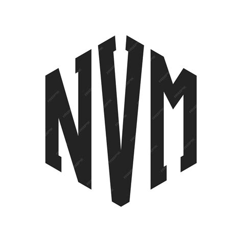premium vector nvm logo design initial letter nvm monogram logo using