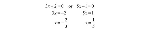 Solving Equations By Factoring