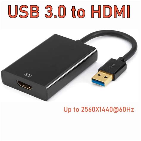 Displaylink ชิปเซ็ต Usb3 0 Usb2 0ไปยัง Vga Dvi ตัวแปลงอะแดปเตอร์สำหรับกราฟิกแมคบุ๊กโปรแอร์มินิ