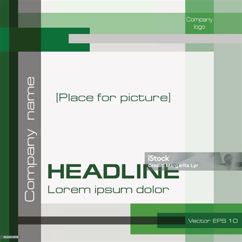 녹색과 회색 색상에서 기하학적 인 사각형 배경입니다 최소한의 표지 레이아웃 브로셔 포스터 전단지 연례 보고서 비즈니스 프레 젠