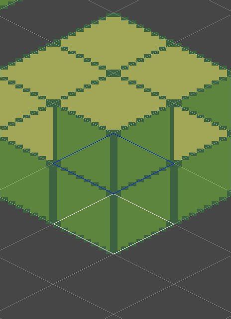Unity Problem With Placing Isometric Tiles Above And Below Each Other Game Development Stack