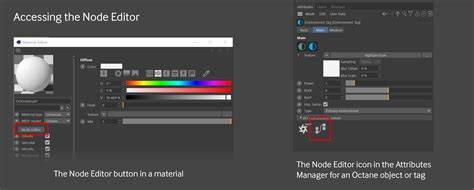 Basic Activities To Interact With Node Editor In Octane For Cinema 4d